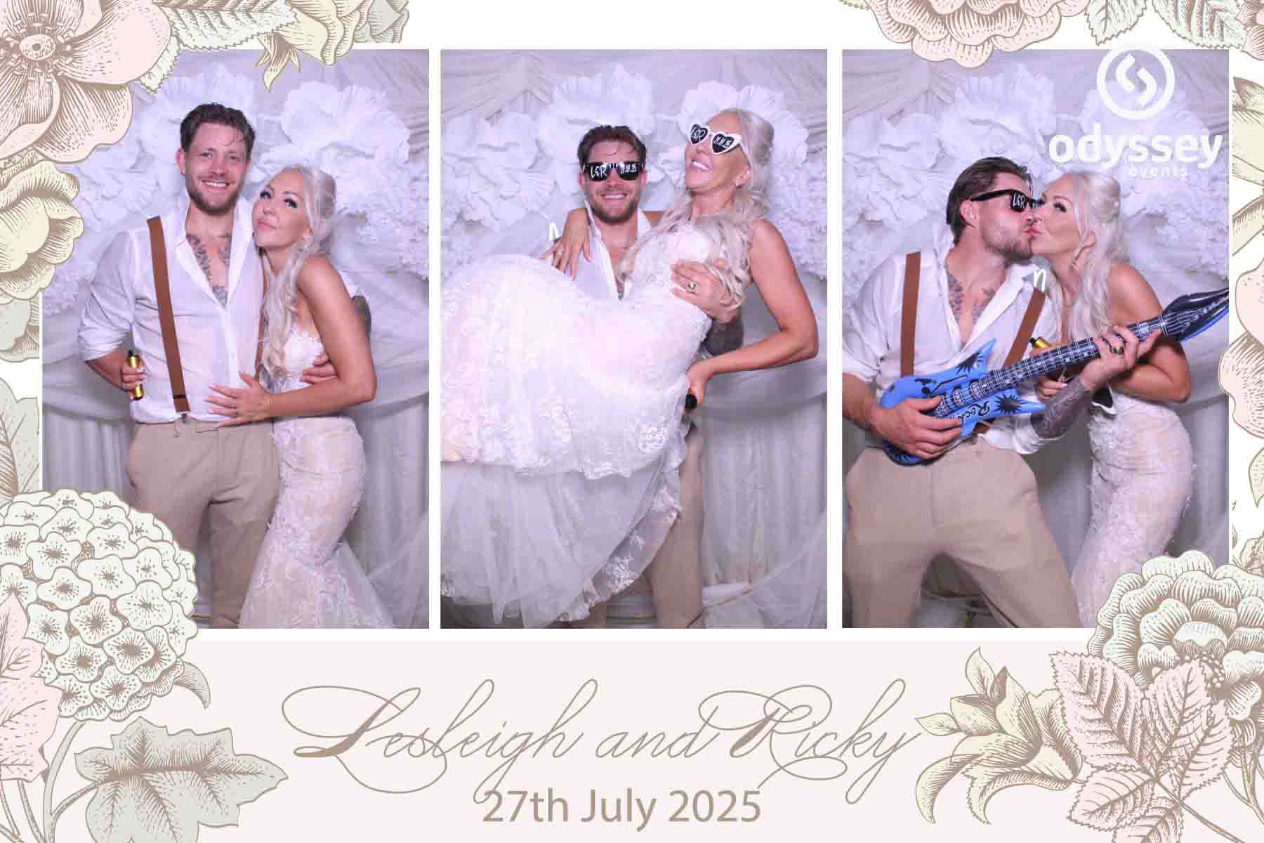 Wedding Photobooth in Kent – Lesleigh & Ricky at The Blazing Donkey